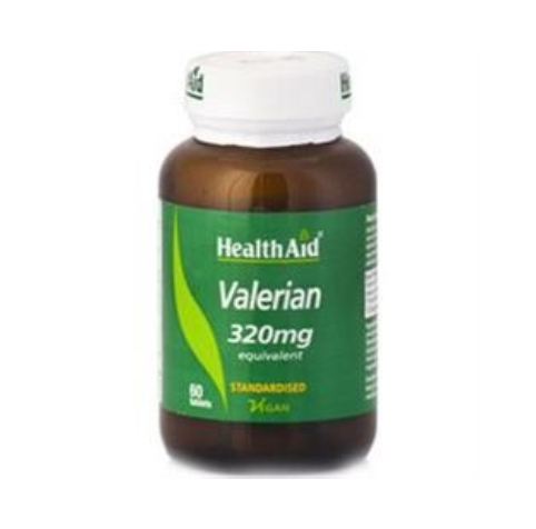 HEALTH AID VALERIAN 320MG 60 TABLETS