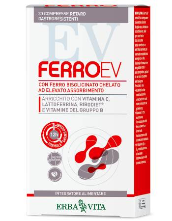 ERBAVITA FERRO EV RETARD 30 CAPSULES