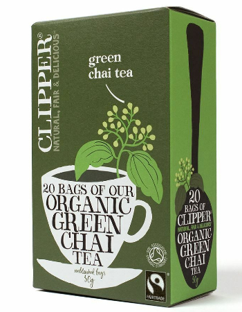 CLIPPER TEA GREEN CHAI 20 BAGS