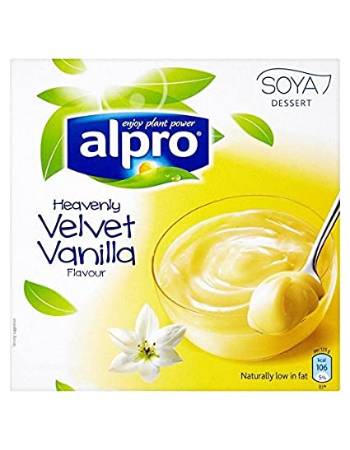 ALPRO SOYA DESSERT VANILLA 4 X 125G