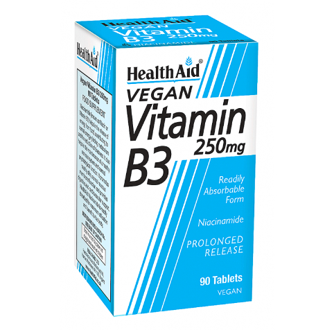 HEALTH AID VIT B3 250MG 90 TABLETS