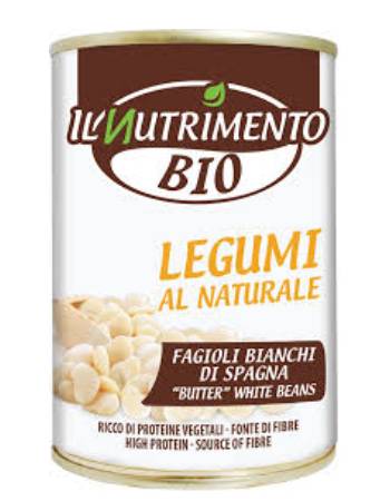IL NUTRIMENTO ORGANIC WHITE BEANS 400G