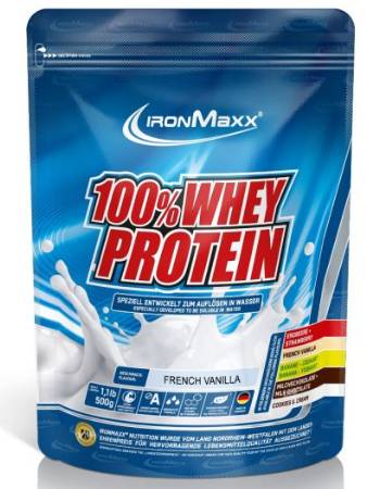 IRONMAXX 100% WHEY PROTEIN VANILLA 500G