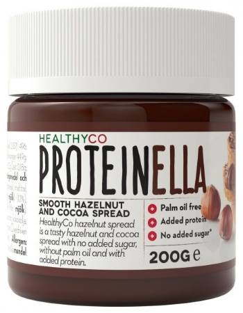 HEALTHYCO PROTEINELLA SMOOTH HAZELNUT & COCOA SPREAD 200G