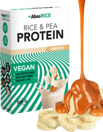 ABSO VEGAN PROTEIN SHAKE BANOFFEE 500G