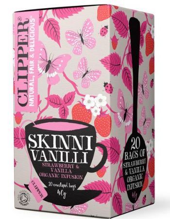 CLIPPER SKINNI VANILLI TEA 20 BAGS