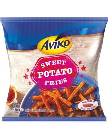AVIKO SWEET POTATO FRIES 450G